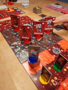 Minecraft Portal Dash - Spielkritik, Rezension des Brettspiels