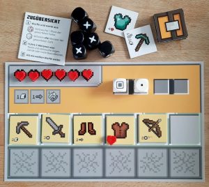 Minecraft Portal Dash - Spielkritik, Rezension des Brettspiels